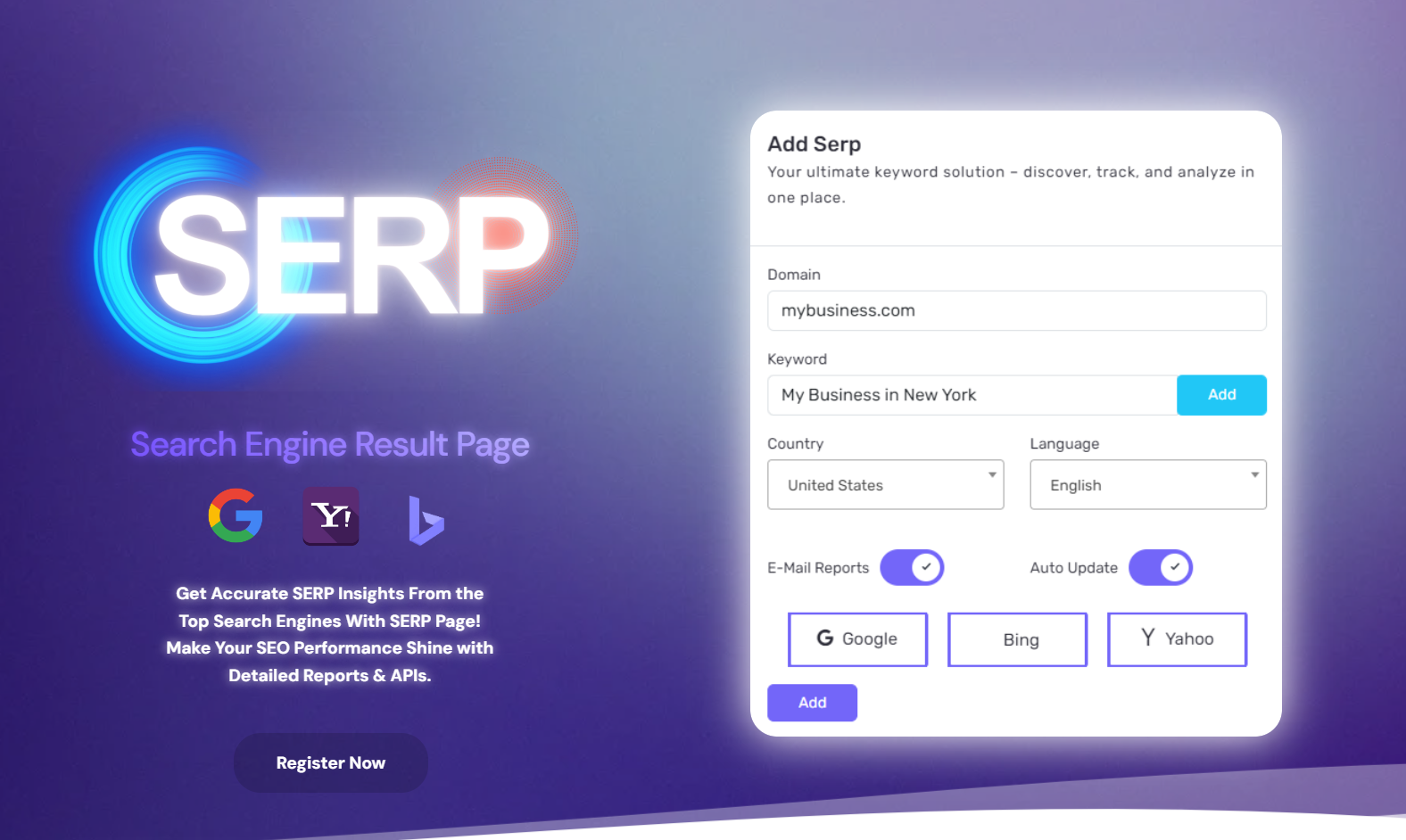 Advanced SERP Checker - Page Ads